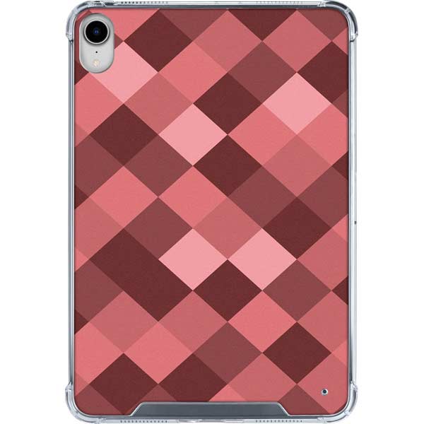 Autumn Red Geometric iPad 11th Gen (2025) Clear Case | Skinit