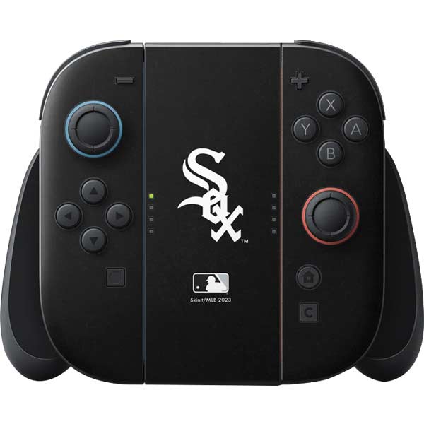 MLB Chicago White Sox - Solid Distressed Nintendo Switch 2 (2025) Joy-Con Controller Skin | Skinit