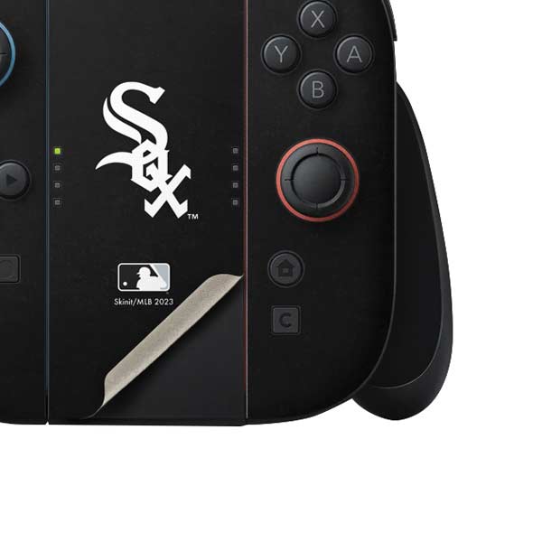 MLB Chicago White Sox - Solid Distressed Nintendo Switch 2 (2025) Joy-Con Controller Skin | Skinit