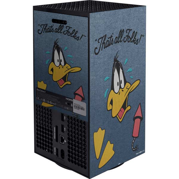 Looney Tunes Daffy Duck Thats All Folks Skin for the 2024 XBox Series X ...