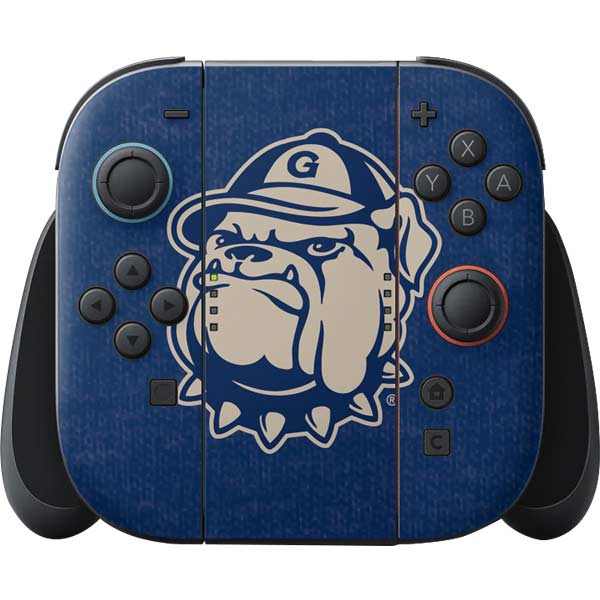 Georgetown University Jack the Bulldog Mascot Nintendo Switch 2 (2025) Joy-Con Controller Skin ...