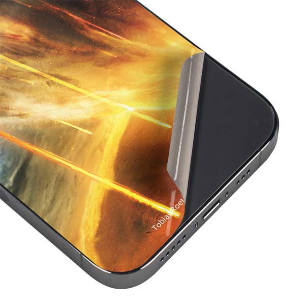 iPhone 15 Pro Giant Asteroid Collides with Planet Earth Skin | Decals | Wraps | Skinit