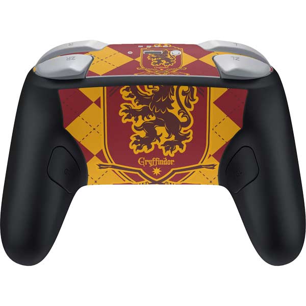 Wizarding Worlds Harry Potter Gryffindor Huse Crest Nintendo Switch 2 (2025) Pro Controller Skin ...