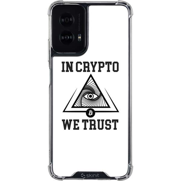 In Crypto We Trust Moto G Power 5G Clear Case | Transparent Phone Cases – Skinit