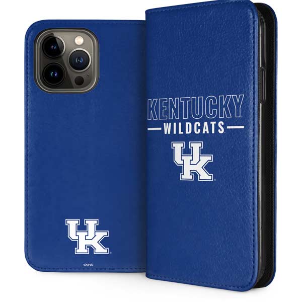 Kentucky Wildcats iPhone 15 Pro Max Folio Case | iPhone 15 Pro Phone Cases – Skinit