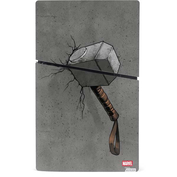 Marvel Thor Thor’s Hammer Mjolnir Skin for PS5 Slim Digital Edition Console | Skinit