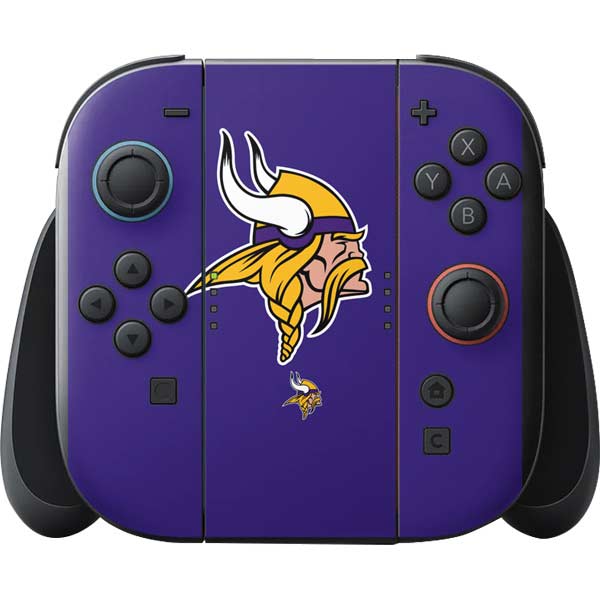 Minnesota Vikings Retro Logo Nintendo Switch 2 (2025) with Joy-Con Skin | Skinit