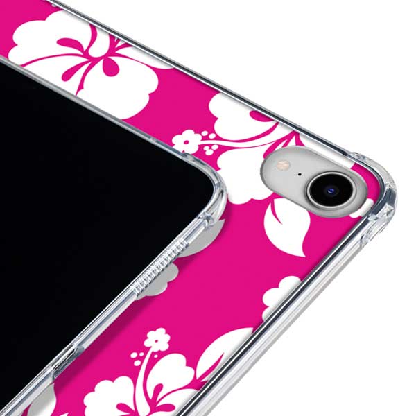 Pink and White iPad 11th Gen (2025) Clear Case | Skinit