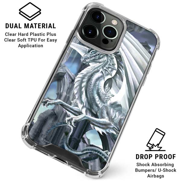 Ruth Thompson Checkmate Dragons by Ruth Thompson iPhone 16 Pro Clear Case | Clear Phone Cases ...