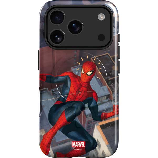 Marvel Spiderman Spidey Sense Apple iPhone 17 Pro Magsafe Impact Case | Maximum Protection – Skinit