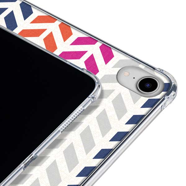Striped Chevron iPad 11th Gen (2025) Clear Case | Skinit