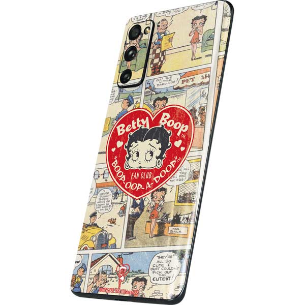 Betty Boop Comic Strip Skins for Galaxy S20 FE - Skinit