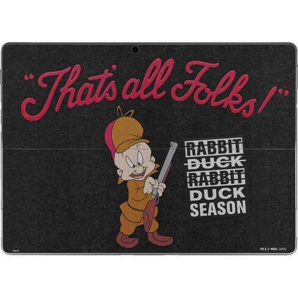 Elmer Fudd Thats All Folks Surface Pro 9 Skin | Skinit