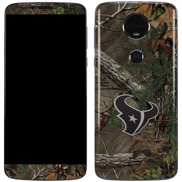 Houston Texans Realtree Xtra Green Camo Motorola E Series Skin | NFL – Skinit