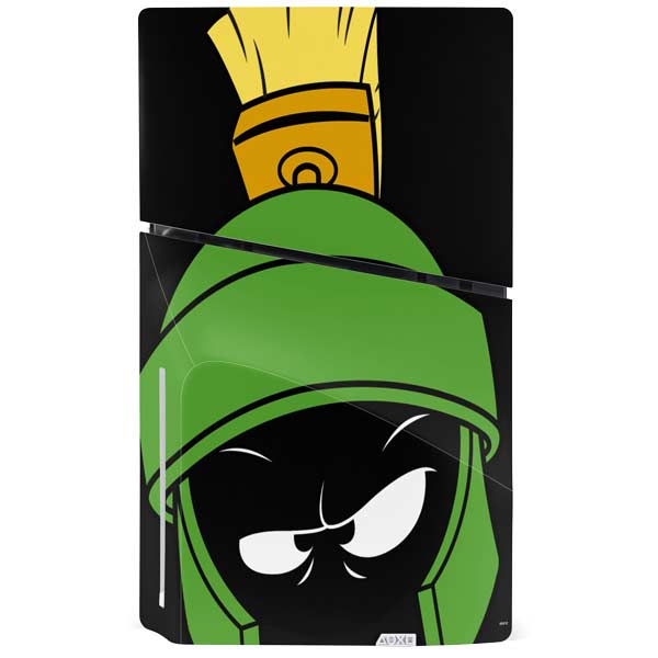 Looney Tunes Marvin the Martian Skin for PS5 Slim Disk Bundle - Skinit