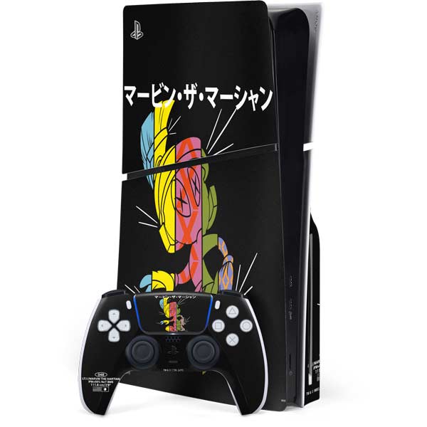 Looney Tunes Marvin the Martian Sliced Juxtapose Skin for PS5 Slim Disk ...