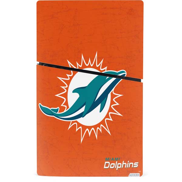 NFL Miami Dolphins Distressed- Orange PS5 Slim Digital Edition Console ...