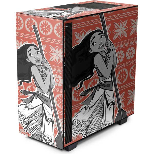 Moana Tropical Print NZXT H510 Compact ATX Mid-Tower Case Skin – Skinit