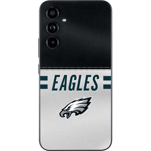 Philadelphia Eagles White Striped Skin for Galaxy A54 5G | Skinit