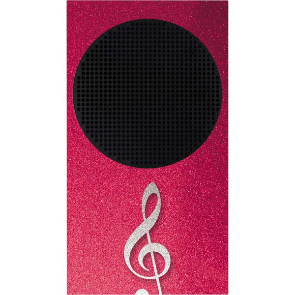 Pink Glitter Music Note Microsoft Xbox Skin – Skinit