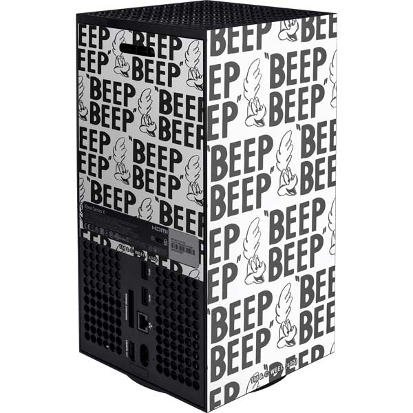 Looney Tunes Road Runner Beep Grid Xbox Series X Console Skin – Skinit
