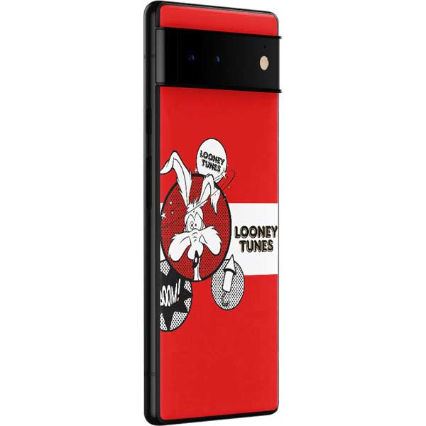 Wile E Coyote Red Stripes Skin for Google Pixel 6 | Skinit