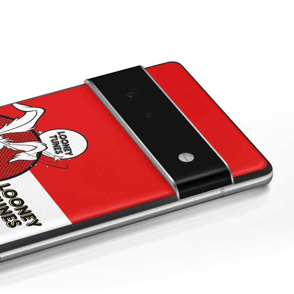 Wile E Coyote Red Stripes Skin for Google Pixel 6 | Skinit