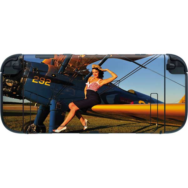1940s Pin-Up On Stearman Biplane Nintendo Switch 2 (2025) with Joy-Con ...