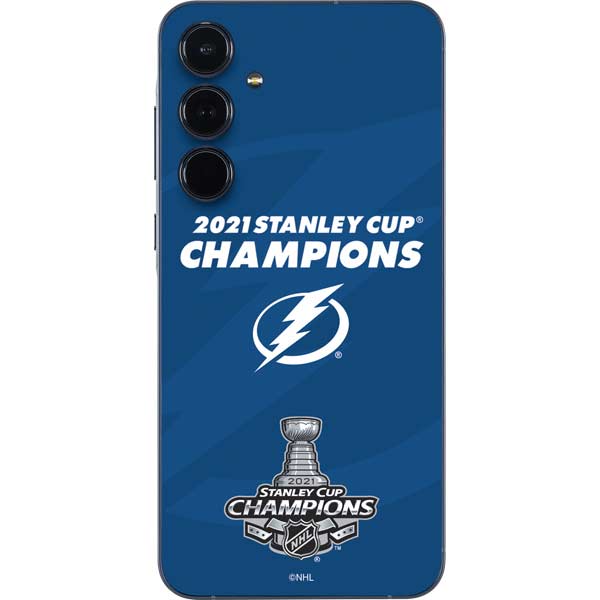 NHL 2021 Stanley Cup Champions Tampa Bay Lightning Galaxy A55 5G Skin ...