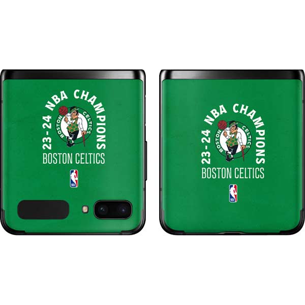 2024 NBA Champions Boston Celtics Galaxy Z Flip Skin – Skinit