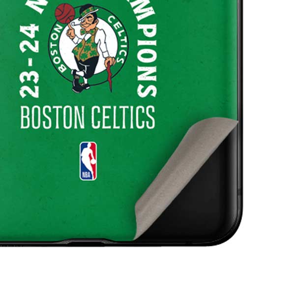 2024 NBA Champions Boston Celtics Galaxy Z Flip Skin – Skinit