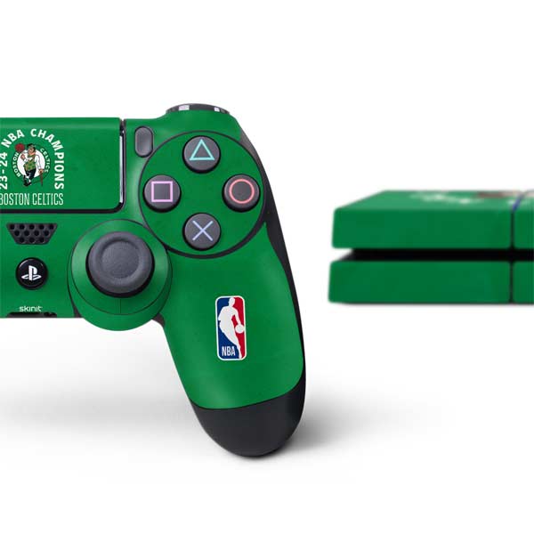2024 NBA Champions Boston Celtics PS4 Console and Controller Bundle Sk ...