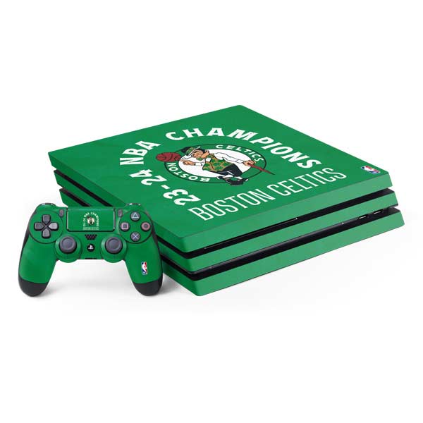 2024 NBA Champions Boston Celtics PS4 Pro Bundle Skin – Skinit