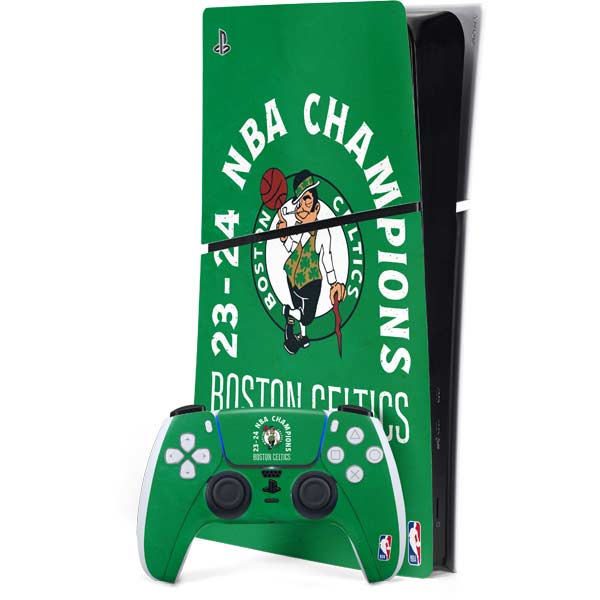 2024 NBA Champions Boston Celtics PS5 Slim Digital Edition Console ...