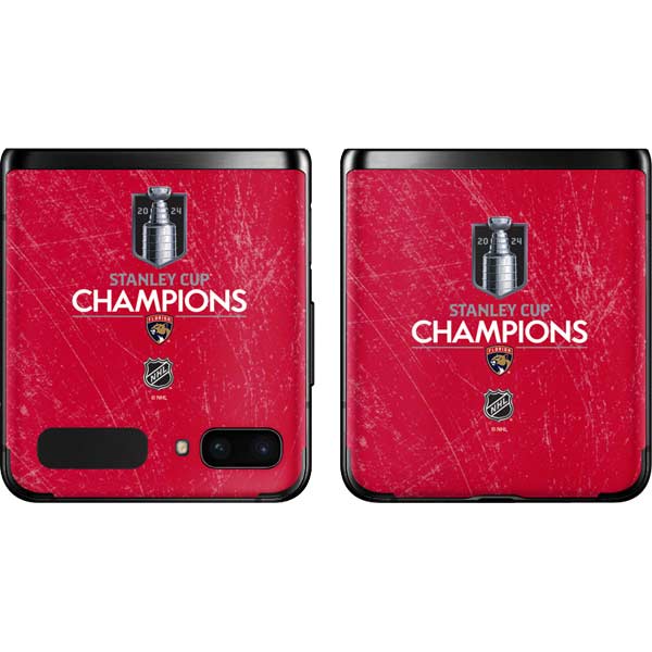 NHL 2024 Stanley Cup Champions Panthers Galaxy Z Flip Skin – Skinit