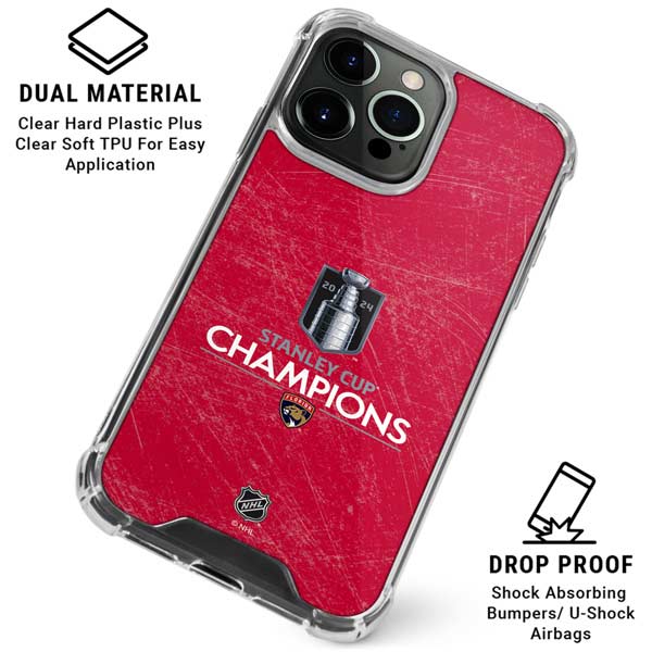 NHL 2024 Stanley Cup Champions Panthers iPhone 16 Pro Max Clear Case ...