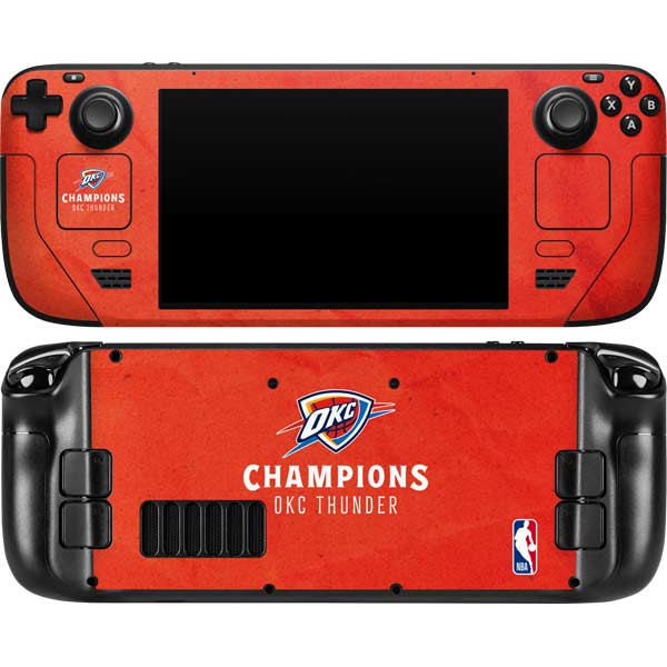 2025 NBA Champions Oklahoma City Thunder Steam Deck Handheld Gaming ...