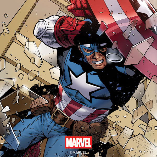 Galaxy S25 Ultra Marvel Captain America Epic Shield Break Skin | Skinit