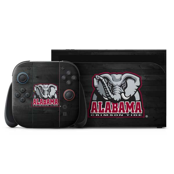 Alabama Basketball Wood Nintendo Switch 2 (2025) with Joy-Con Skin | Skinit