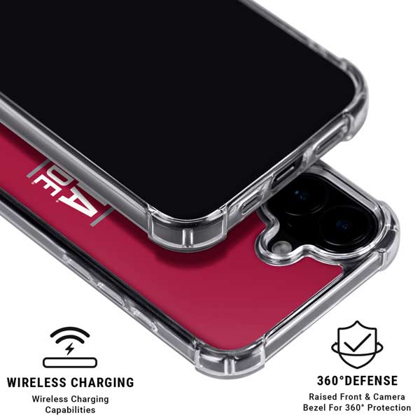 University of Alabama Crimson Tide iPhone 17 Clear Case | Clear Phone ...