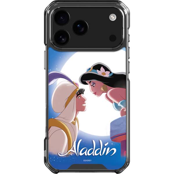 Disney Aladdin and Princess Jasmine Kiss iPhone 17 Pro Max Clear Case ...