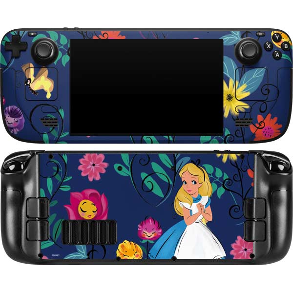 Disney Alice in Wonderland (animated) Floral Print Steam Deck Handheld ...