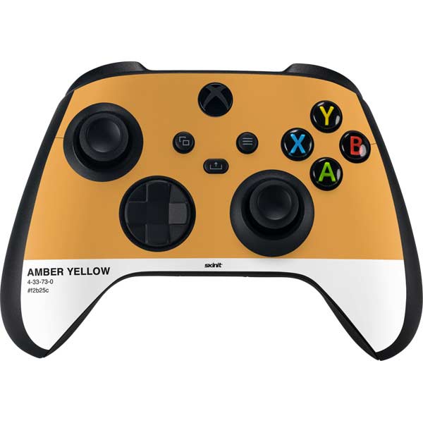 Amber Yellow Microsoft Xbox Skin – Skinit