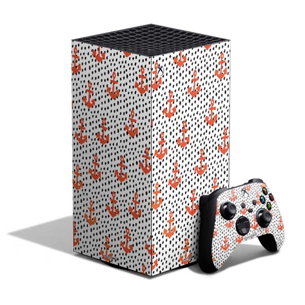 Bouffants and Broken Hearts Anchors and Dots Skin for the 2024 XBox ...