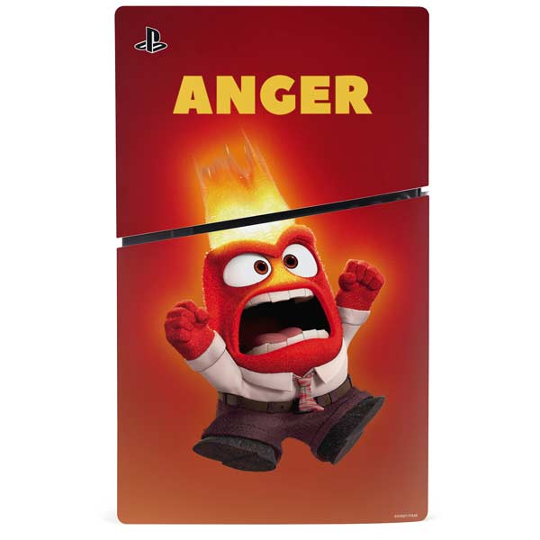 Disney Inside Out Anger Portrait PS5 Slim Digital Edition Console ...