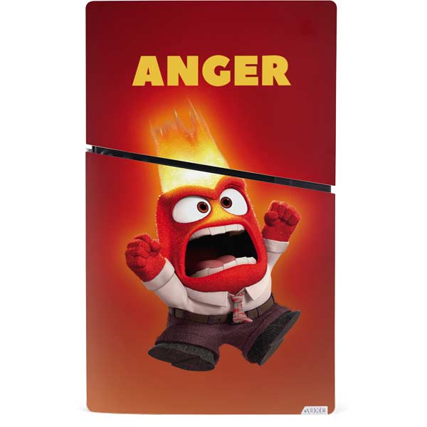Disney Inside Out Anger Portrait PS5 Slim Digital Edition Console ...