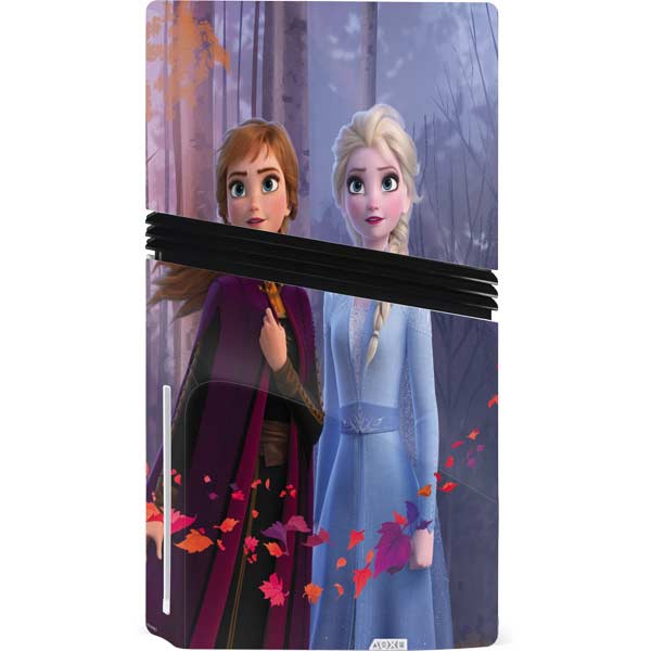 Disney Frozen II Anna and Elsa Skin for PS5 Pro Console with Disk Drive ...