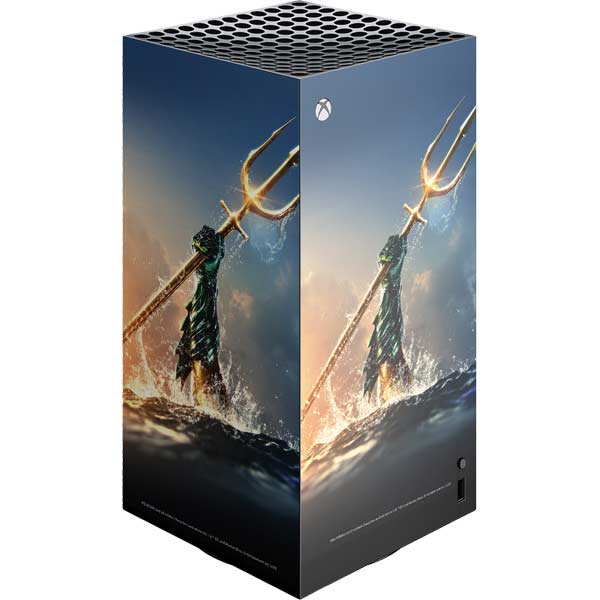 Custom DC Comics Aquaman Movie Poster Trident Xbox Series X Skins ...