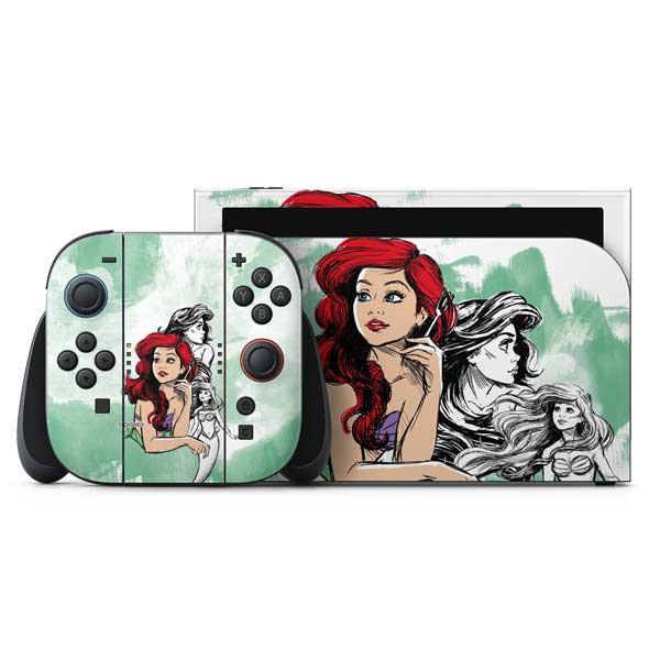 Ariel Sketch Nintendo Switch 2 (2025) with Joy-Con Skin | Skinit