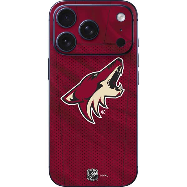 iPhone 17 Pro Max NHL Arizona Coyotes Home Jersey Skin | Decals | Wraps ...